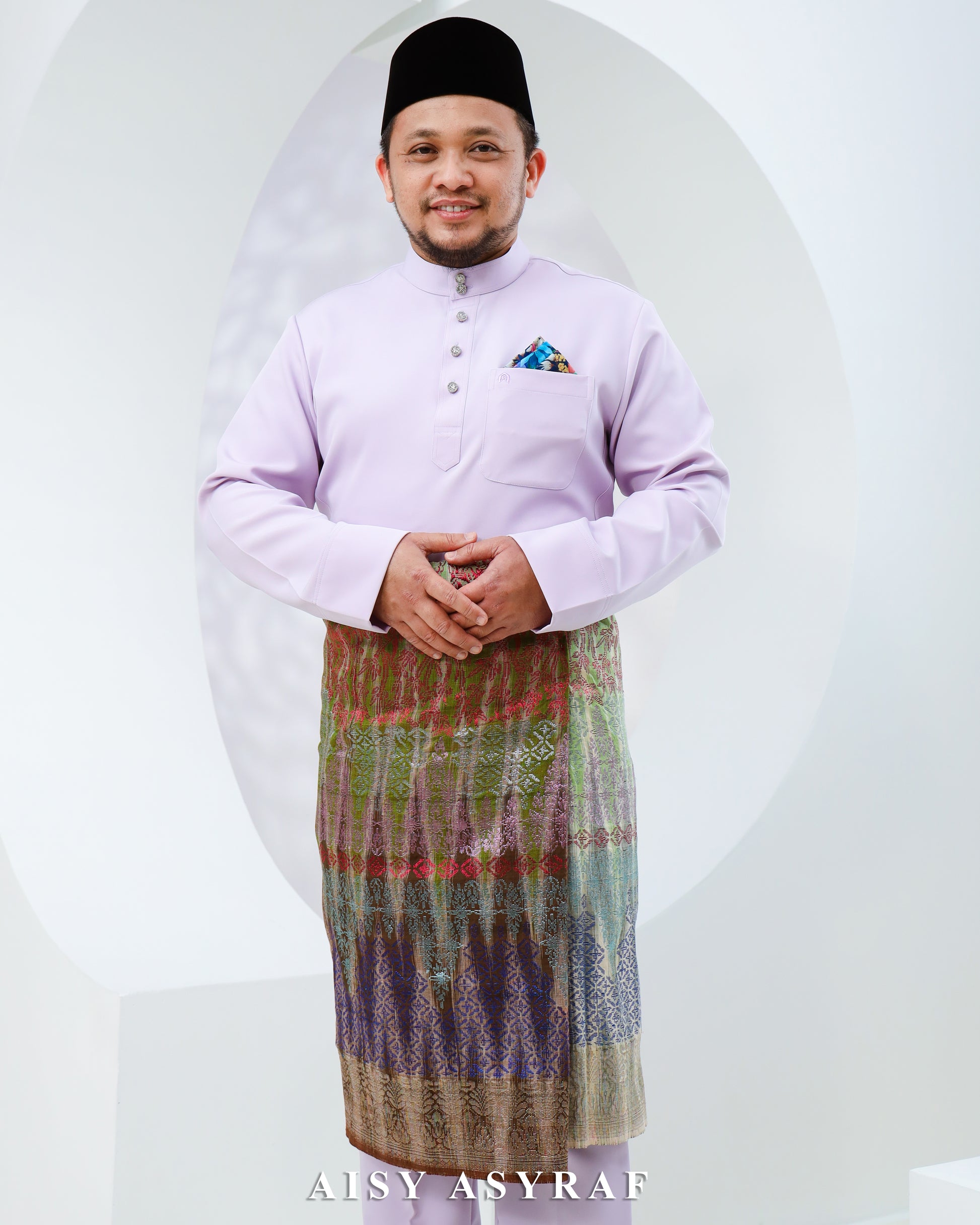 Baju Melayu Haseki - Lilac – Aisy Asyraf By IMAM MUDA Asyraf