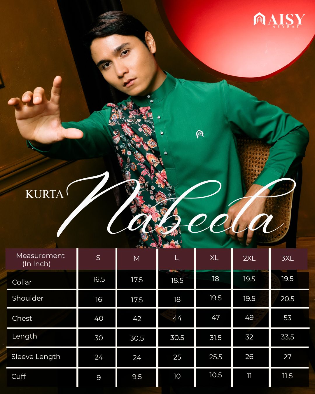 Kurta Nabeela Raya - Dusty Purple – Aisy Asyraf By IMAM MUDA Asyraf